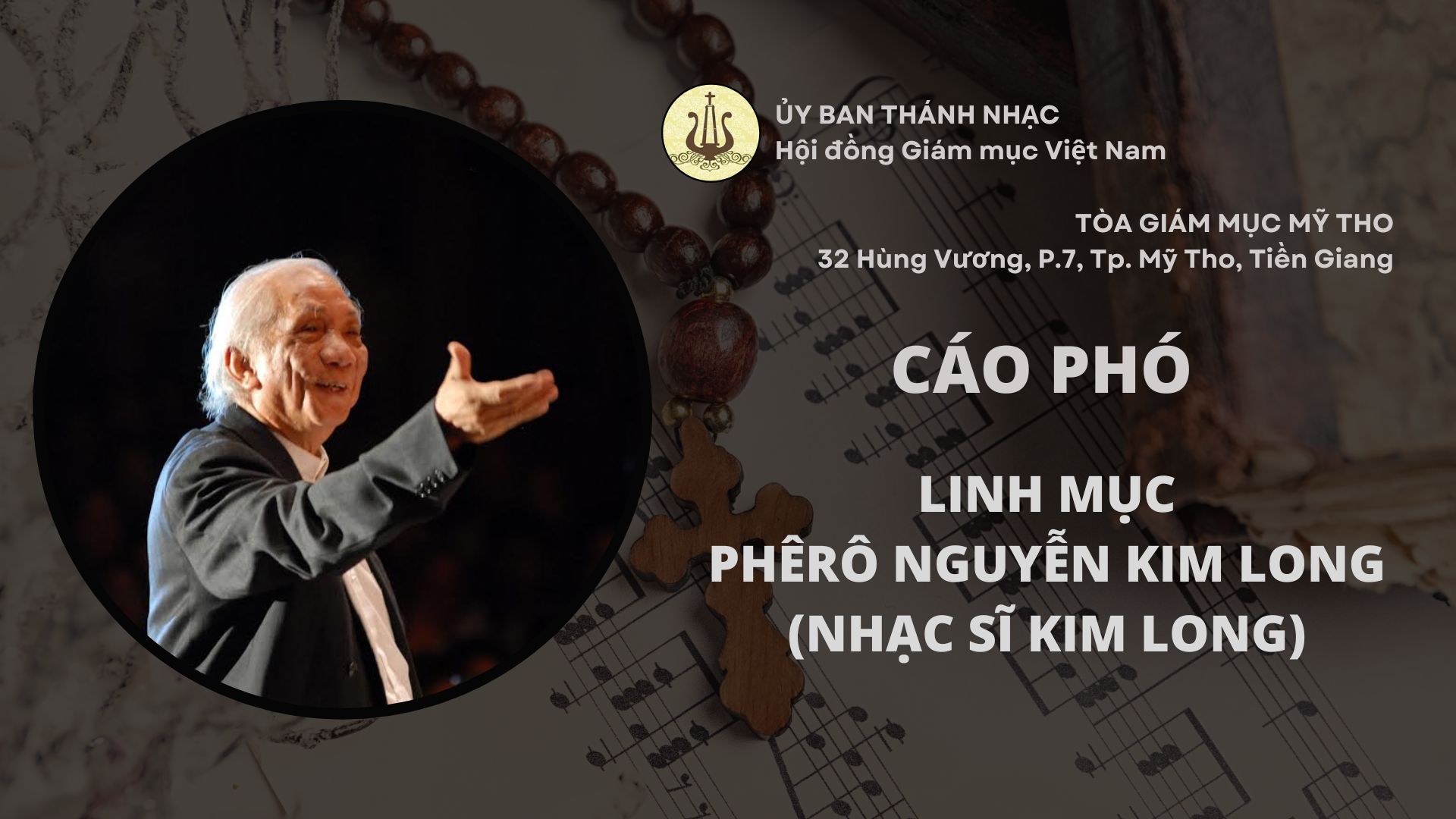 CÁO PHÓ LINH MỤC PHÊRÔ NGUYỄN KIM LONG (NHẠC SĨ KIM LONG)
